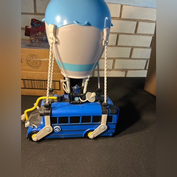 Toys | Fornite Battler Bus With Two Men And Weapons | Poshmark